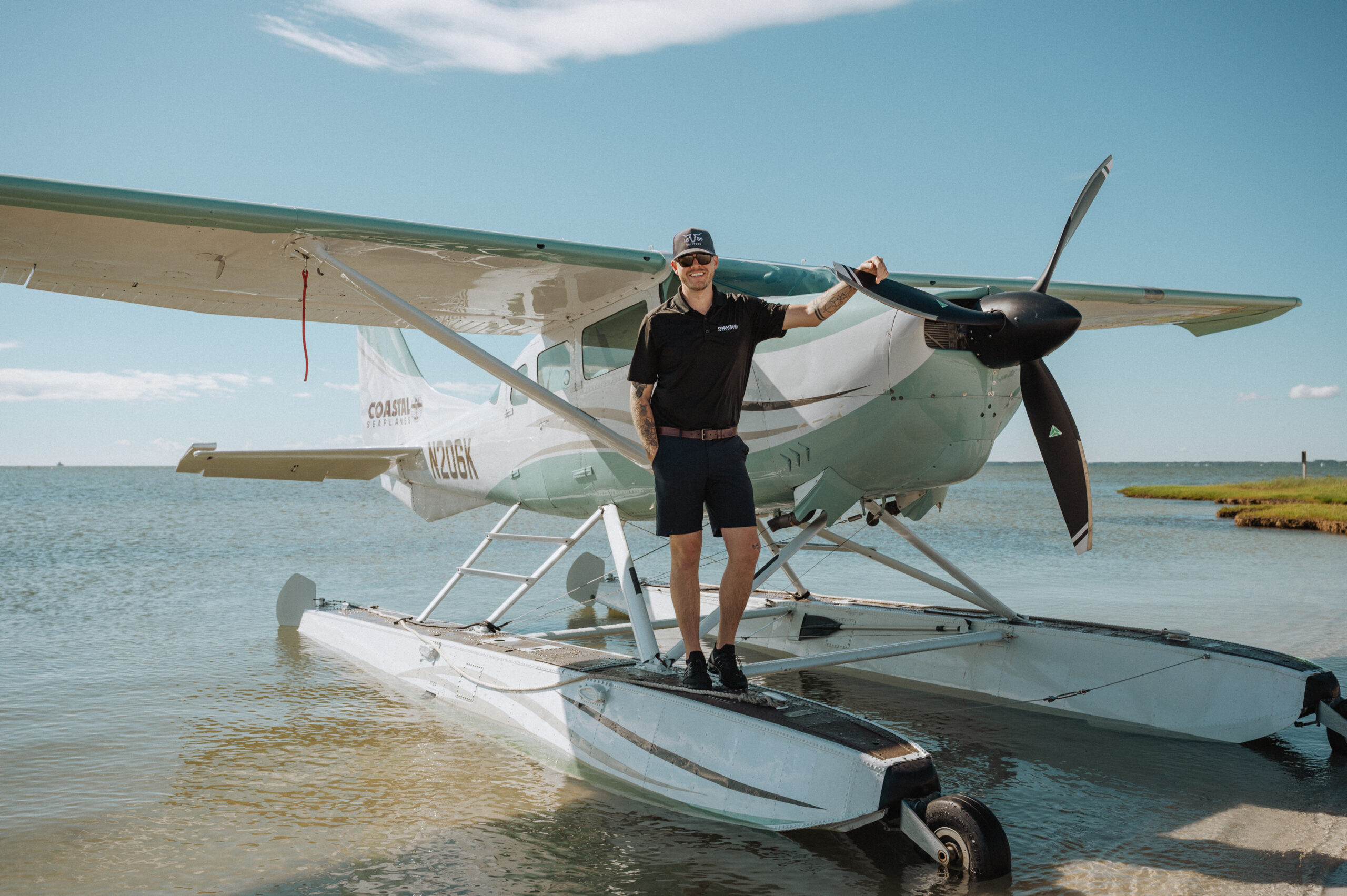 Meet Sam Riggs - The Tides Inn Seaplane Captain - The Tides Inn